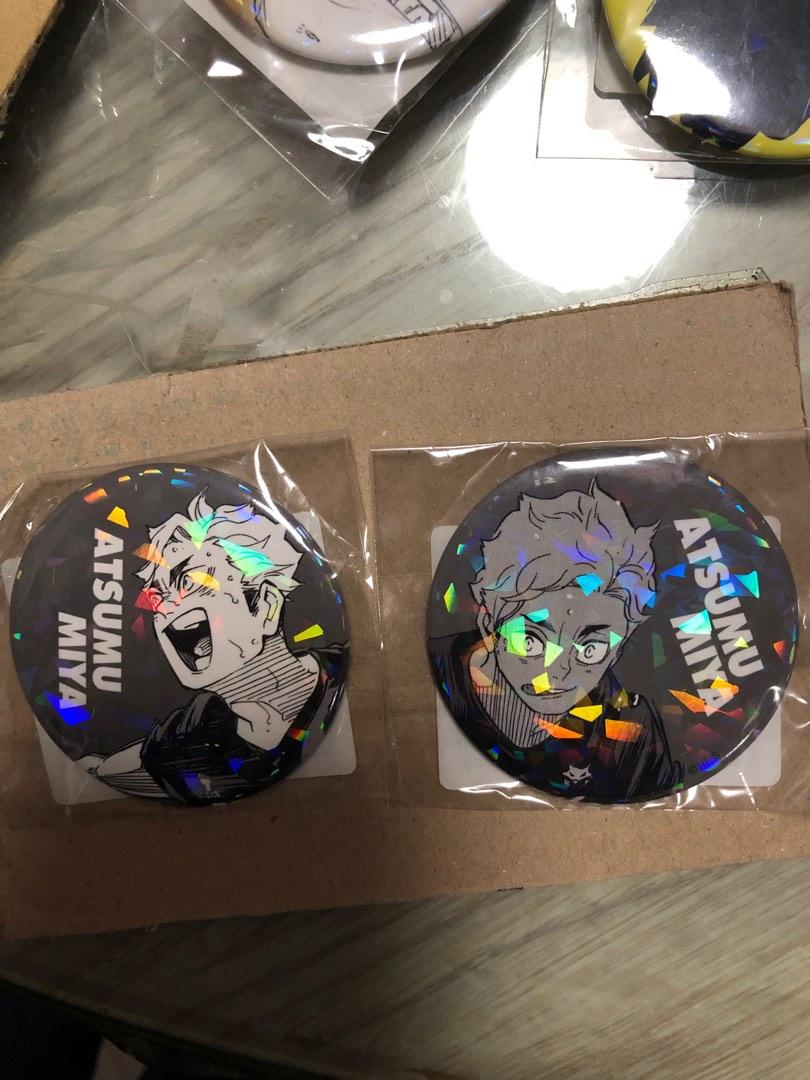 Assorted Official Haikyuu!! HQ!! Merch: miya atsumu, miya osamu ...