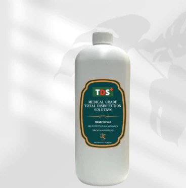 ATSIN TDS Medical Grade Total Disinfectant Solution 1 Litre, Beauty ...
