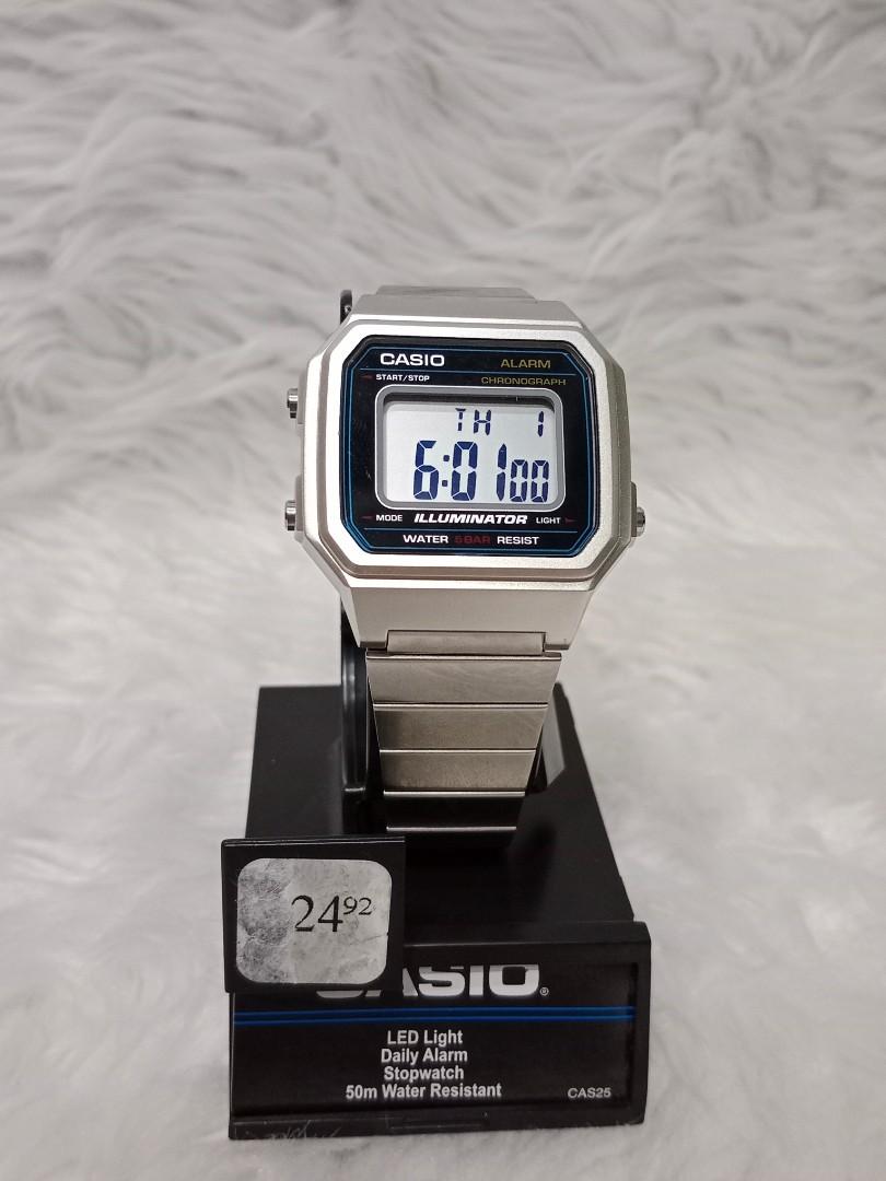Authentic Casio Stainless Steel Watch, Men's Fashion, Watches ...