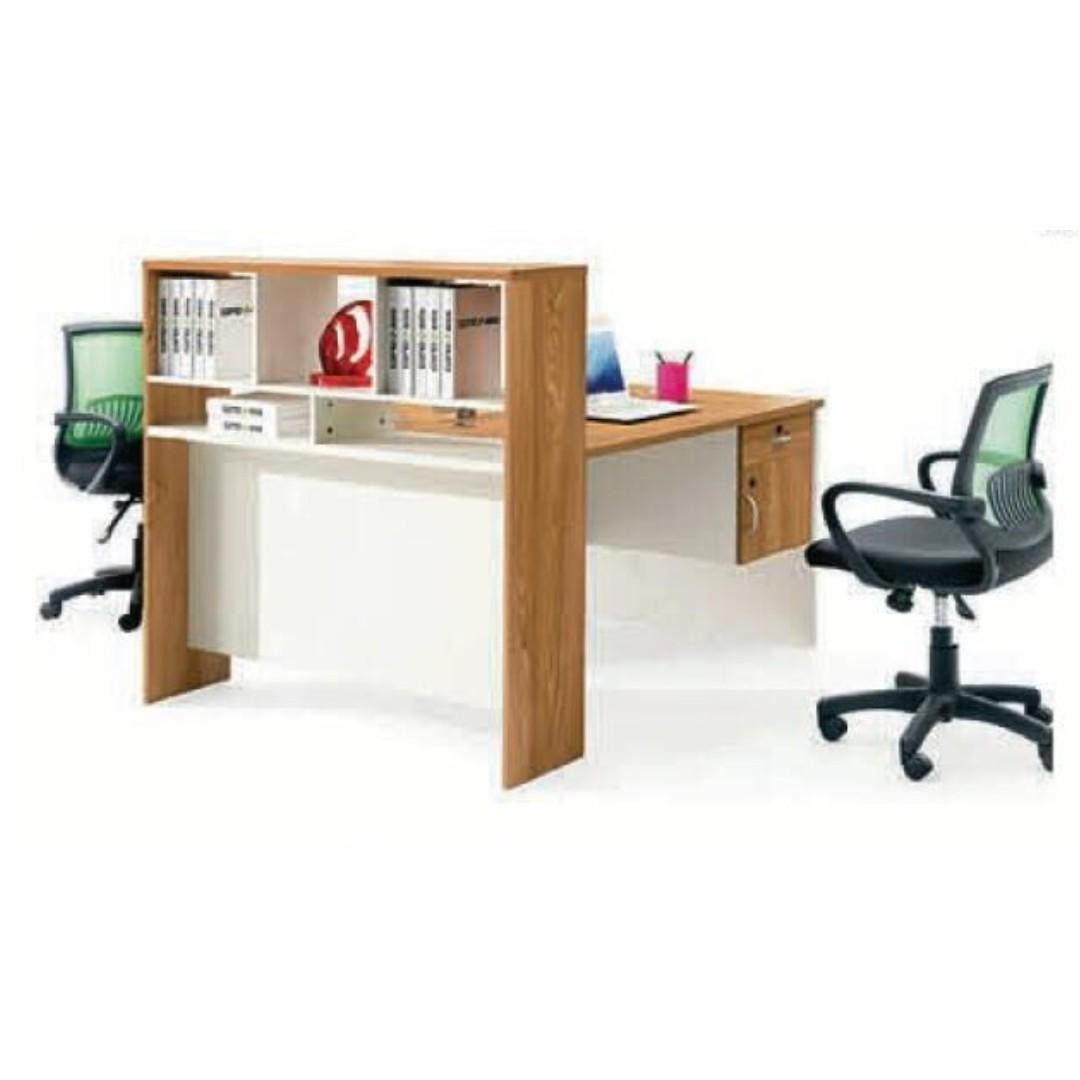 B32 Workstation w Partition, Office Table, System Furniture Cubicle ...