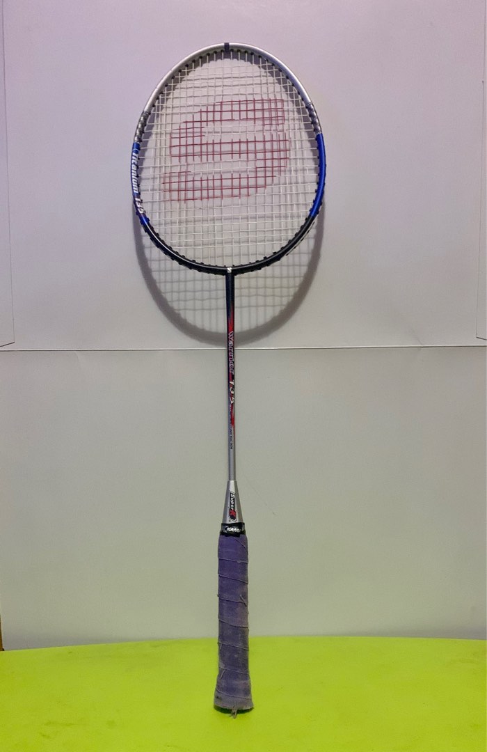 Badminton Racket (Super-K) 羽毛球拍連拍套, 運動產品, 運動與體育, 運動與體育 - 球拍和球類運動 ...