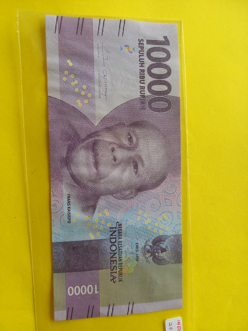 Banknotes ibfonesua 10000 rupiah, Hobbies & Toys, Collectibles ...