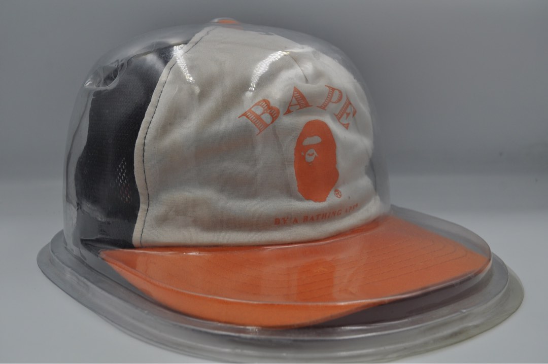 Bape - Ape Head Logo Trucker Cap, Men's Fashion, Watches & Accessories ...