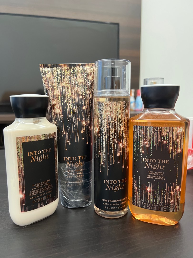 [SET] Into The Night Bath & Body Works Set, Beauty & Personal Care ...