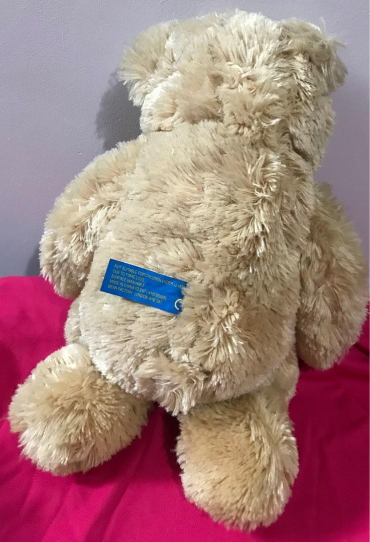 Bear Factory Stuffed Toy Plushie, Hobbies & Toys, Toys & Games on Carousell