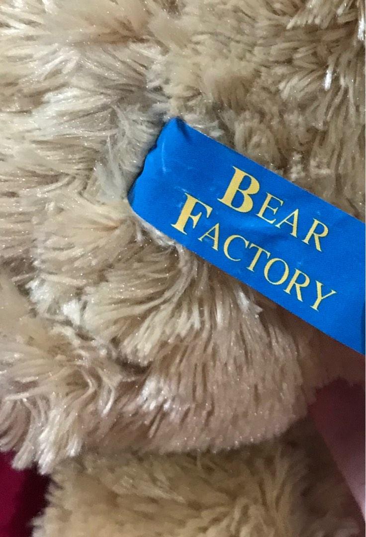 Bear Factory Stuffed Toy Plushie, Hobbies & Toys, Toys & Games on Carousell