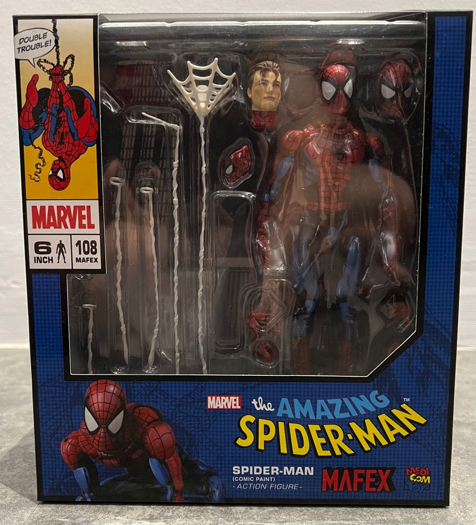 !flashsales! Bn Spider-man Mafex, Hobbies & Toys, Toys & Games On Carousell
