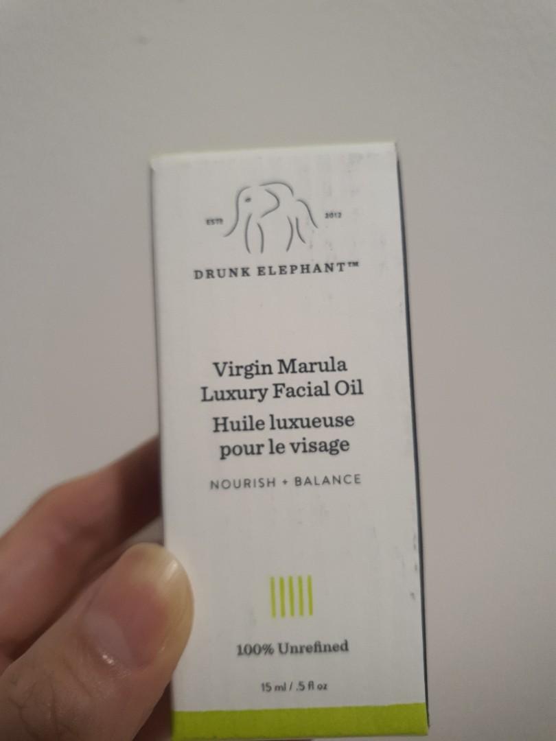 Brand New Drunk Elephant Virgin Marula Luxury Facial Oil, Beauty ...