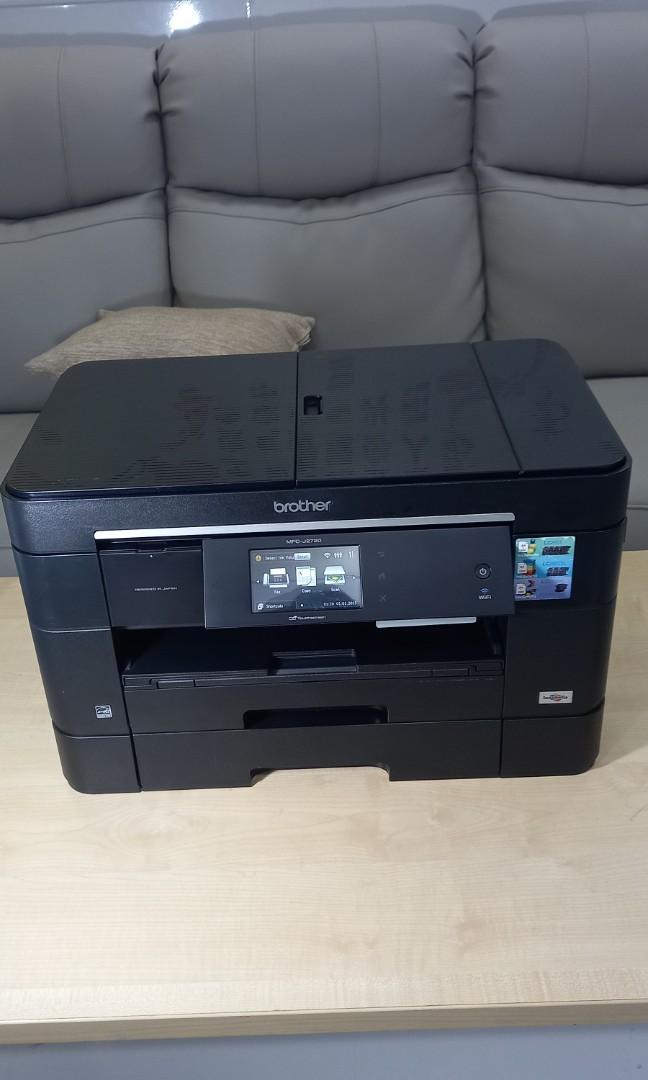 Brother A3 printer MFC-J2720DW (Come with cartridge, ink can be refillable)( This printer can ...