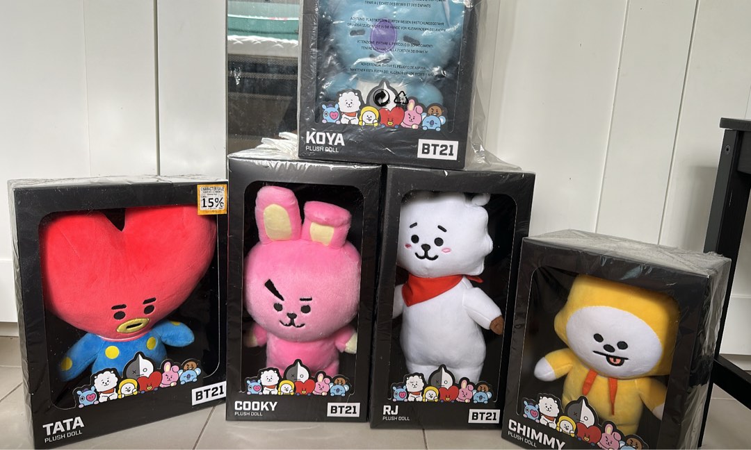 Bt21 Plush Dolls, Hobbies & Toys, Music & Media, Music Accessories on ...