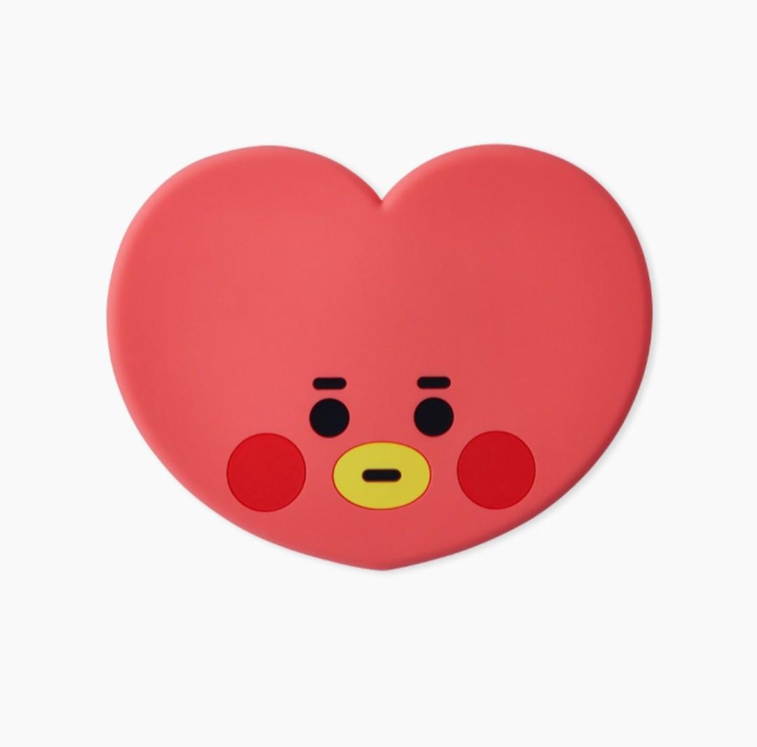 BT21 Tata Baby Silicone Coaster, Hobbies & Toys, Memorabilia ...