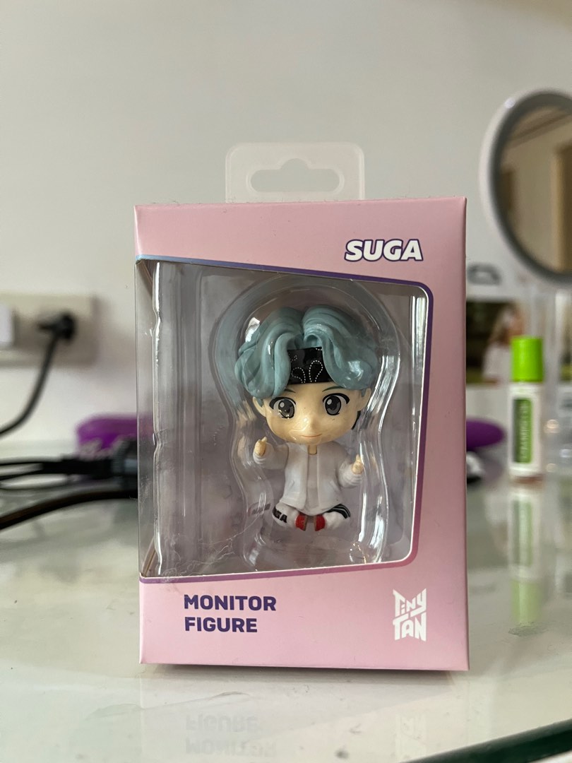 BTS TinyTan SUGA Original Monitor Figure, Hobbies & Toys, Memorabilia & Collectibles, K-Wave on ...