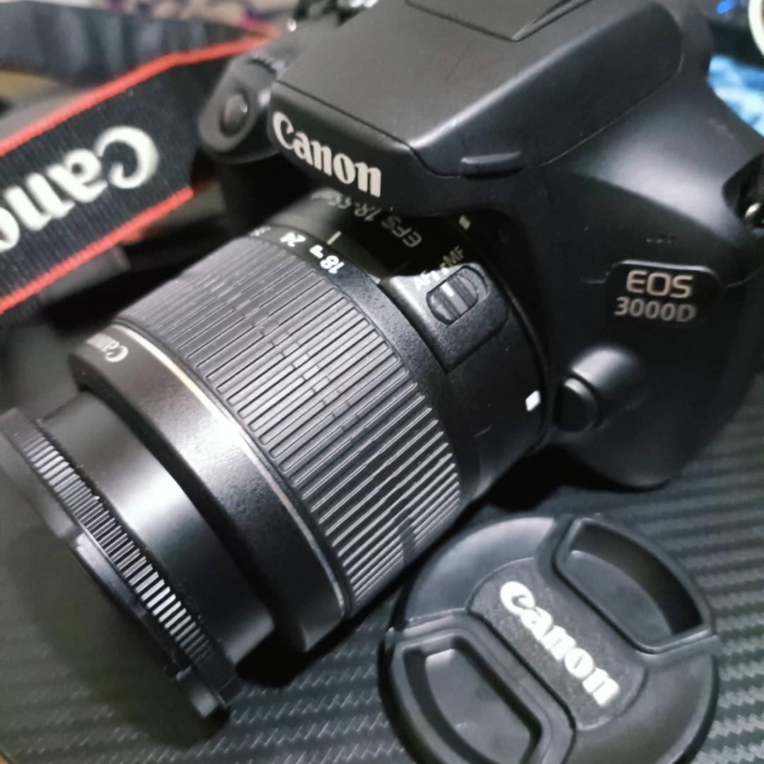 Canon 3000D DSLR Camera (WIFI), Photography, Cameras on Carousell