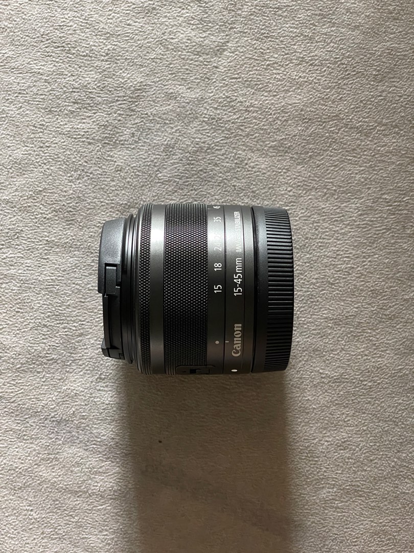 Canon EF-M 15-45mm F3.5-6.3 IS STM kit lens, Photography, Lens & Kits on Carousell