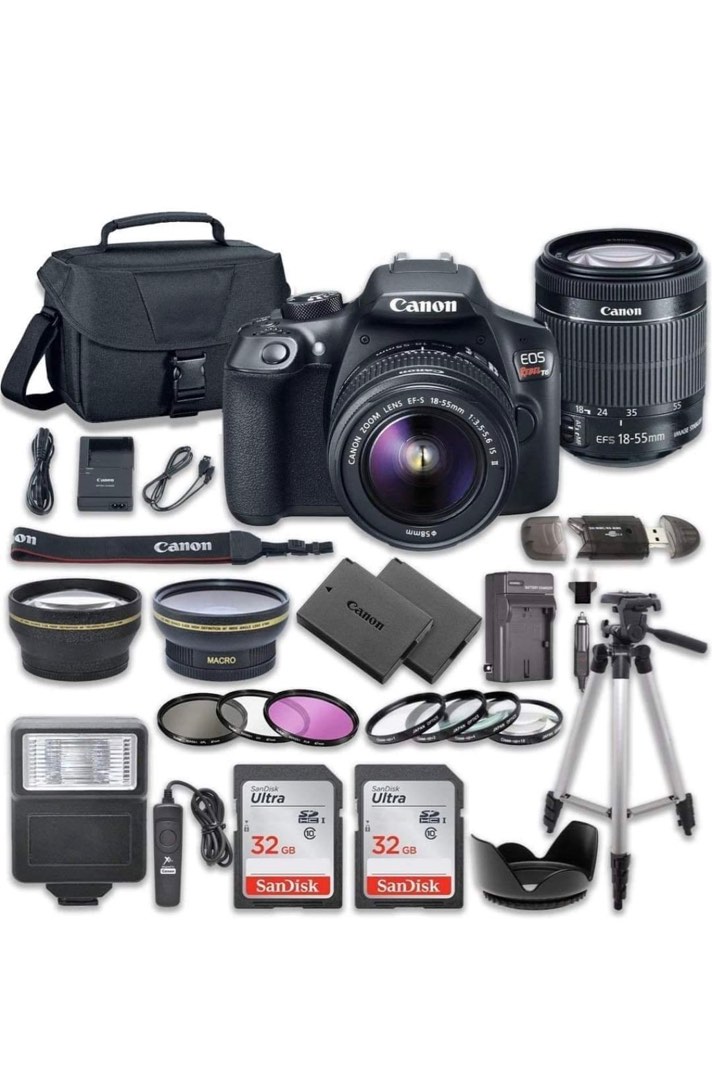 Canon Rebel T6/1300D, Photography, Cameras on Carousell