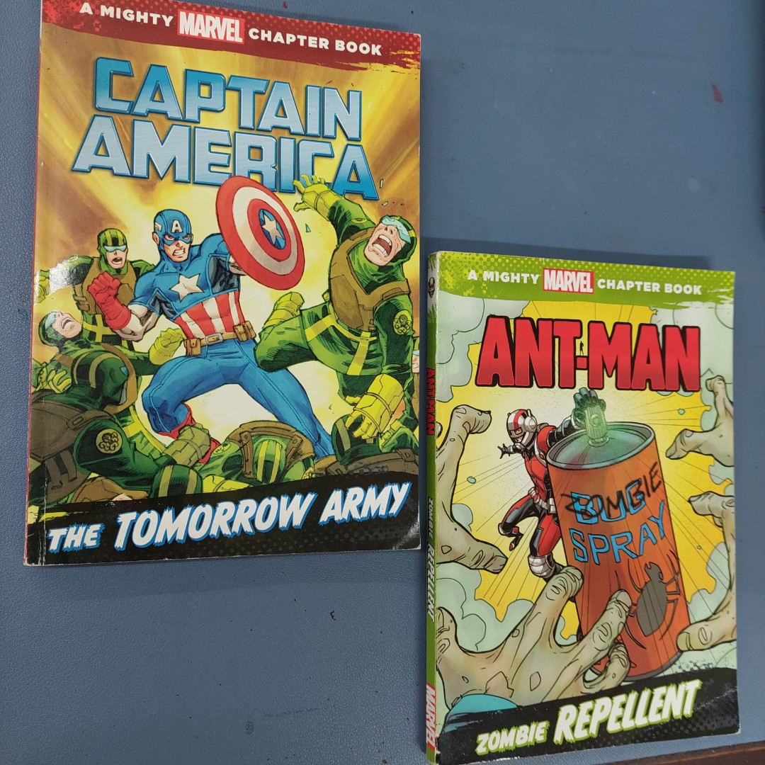 Captain America & Ant-Man, Mighty Marvel Chapter Books, Hobbies & Toys ...
