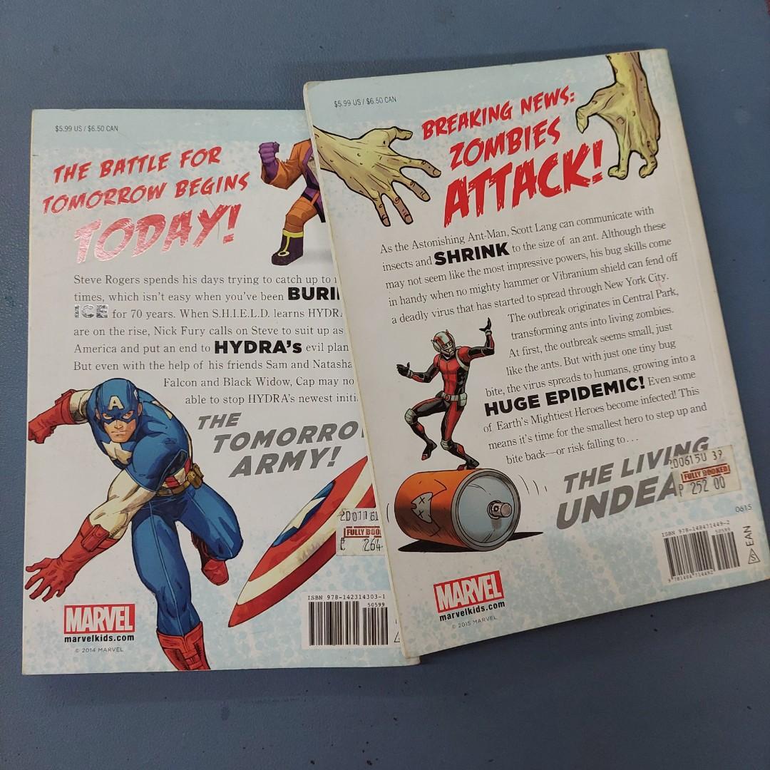 Captain America & Ant-Man, Mighty Marvel Chapter Books, Hobbies & Toys ...