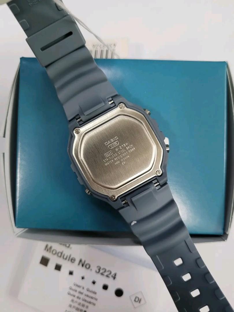 Casio W218HC Illuminator Watch free shipping, Women's Fashion, Watches & Accessories, Watches on ...