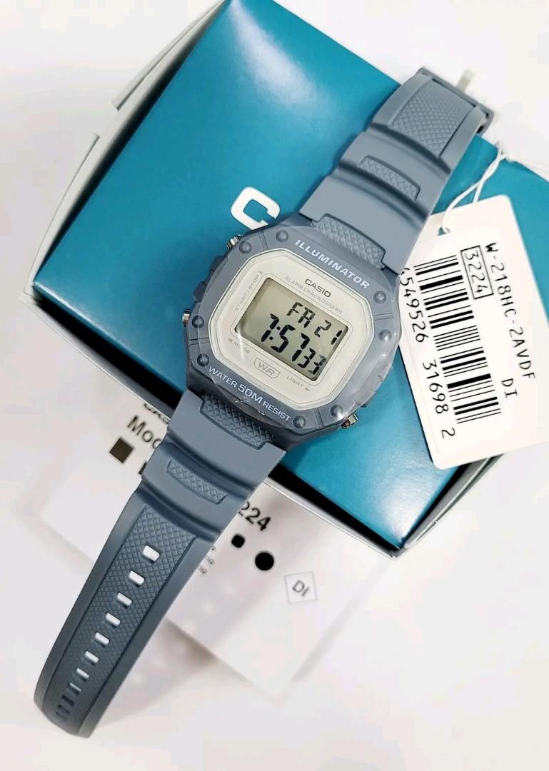 Casio W218HC Illuminator Watch free shipping, Women's Fashion, Watches ...