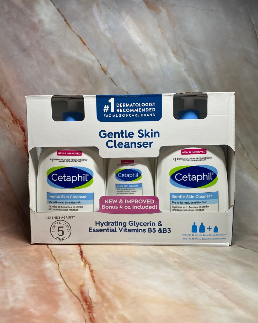 Cetaphil Cleanser Pack, Beauty & Personal Care, Bath & Body, Body Care ...