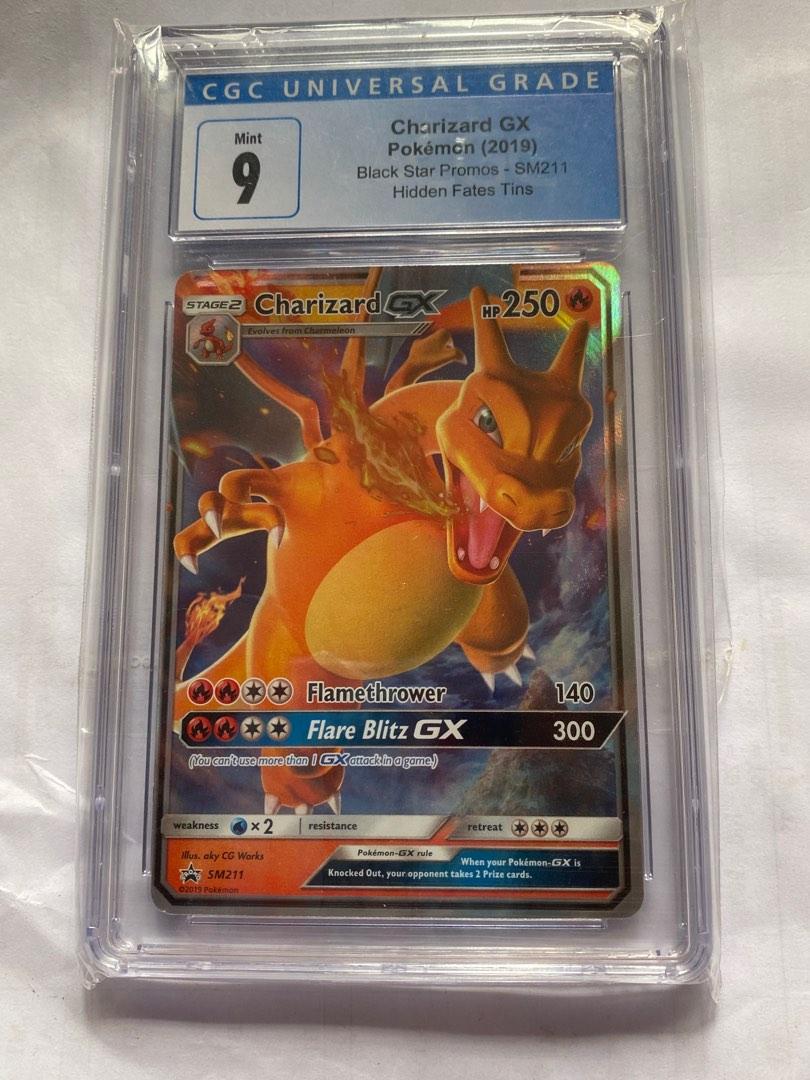 CGC 9 charizard GX Hidden Fates, Hobbies & Toys, Toys & Games on Carousell