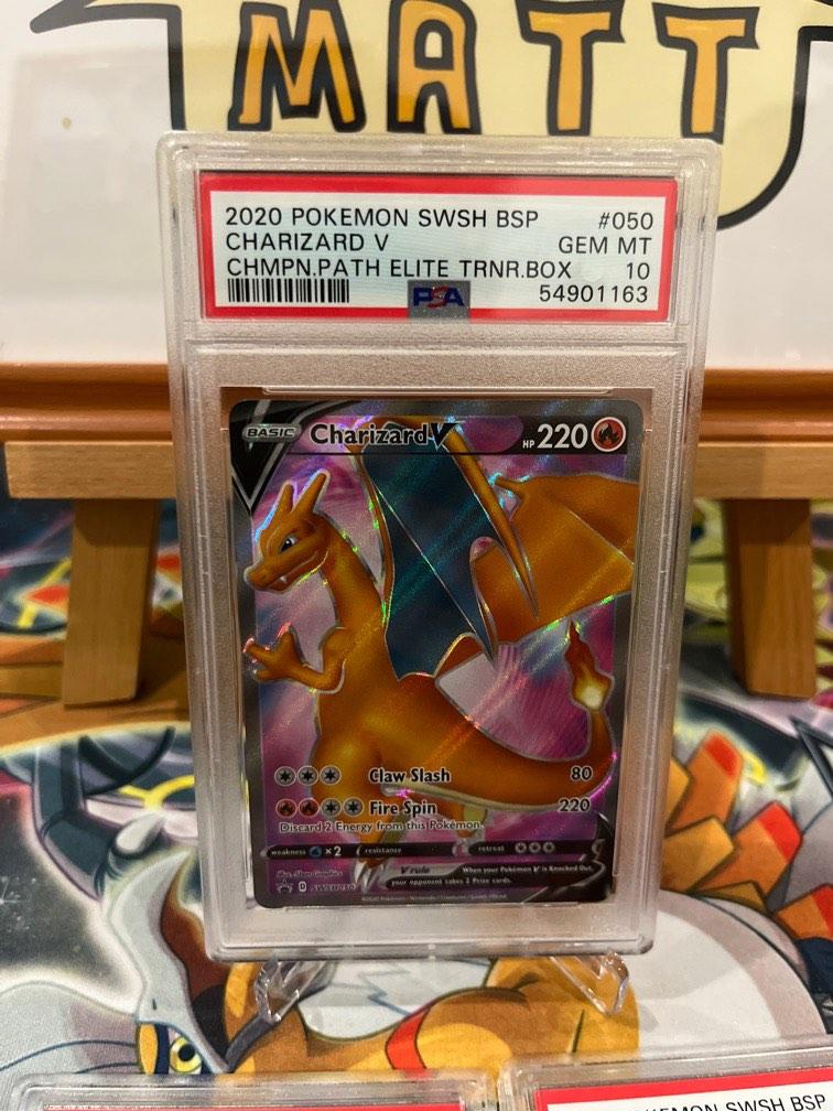 Champions patch CP Charizard PSA 10, Hobbies & Toys, Toys & Games on ...