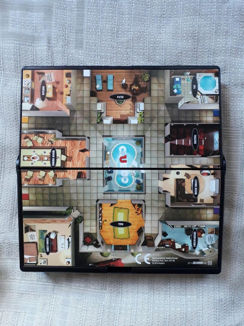 Cluedo game card"Cluedo grab & go", Hobbies & Toys, Toys & Games on ...