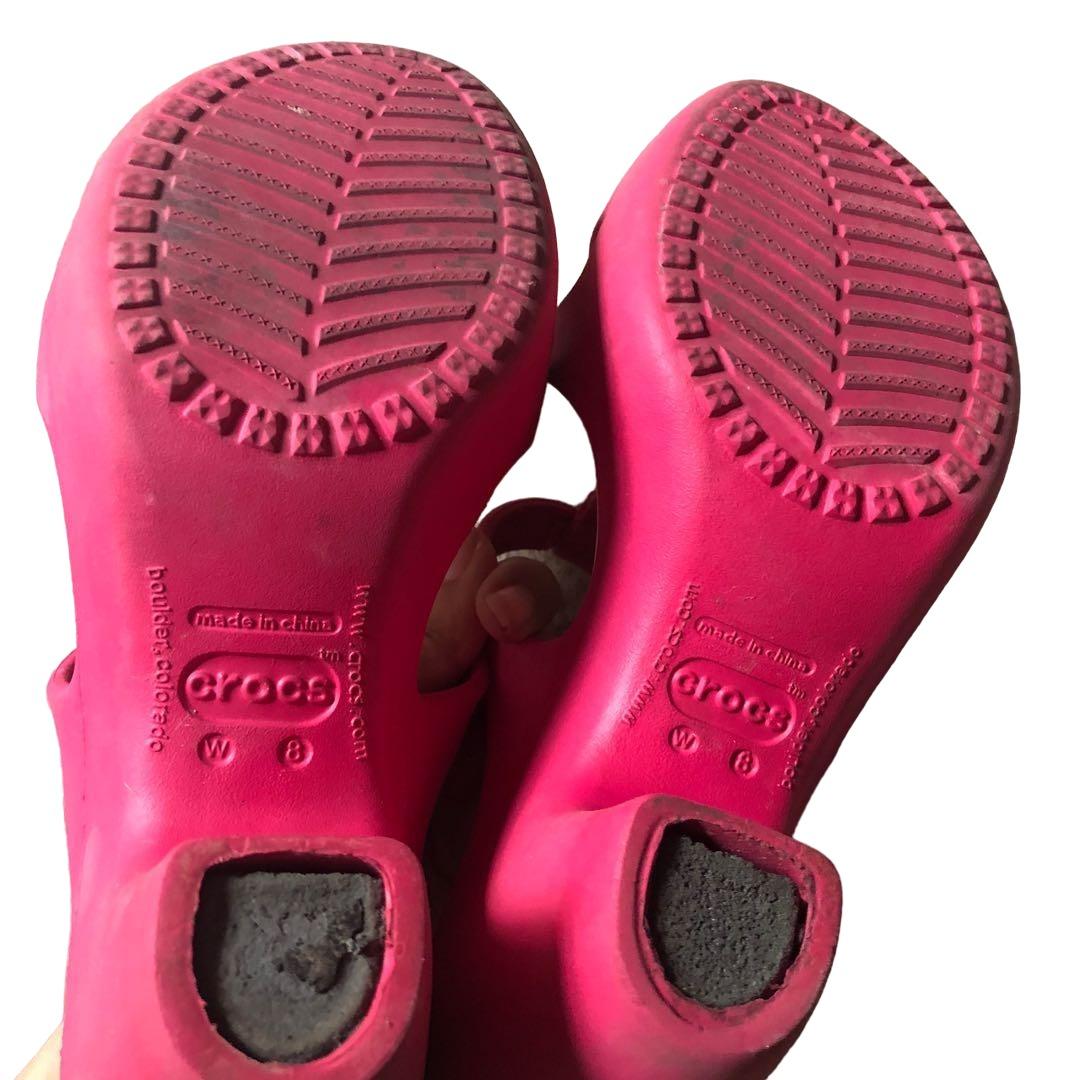 Crocs Cyprus V Heels, Women's Fashion, Footwear, Heels on Carousell