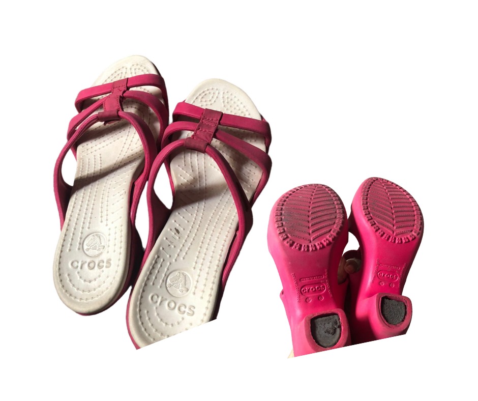 Crocs Cyprus V Heels, Women's Fashion, Footwear, Heels on Carousell