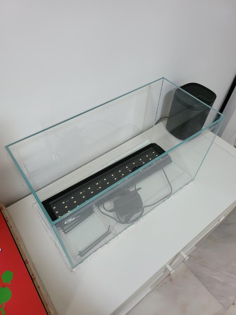 Crystal Clear Glass Fish Tank, Pet Supplies, Homes & Other Pet ...