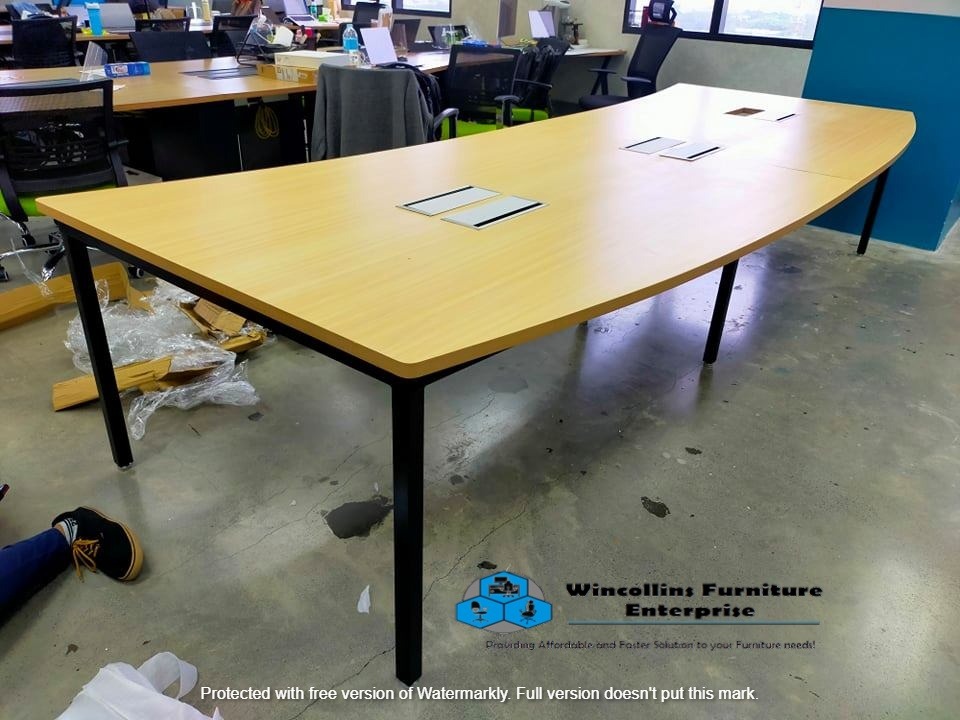 curve shape conference table customize /direct manufacturer, Furniture ...