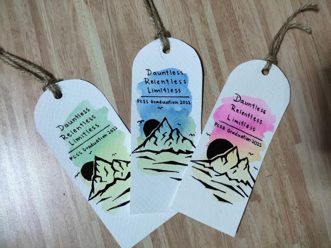 Customised hand drawn bookmarks, Hobbies & Toys, Stationery & Craft ...