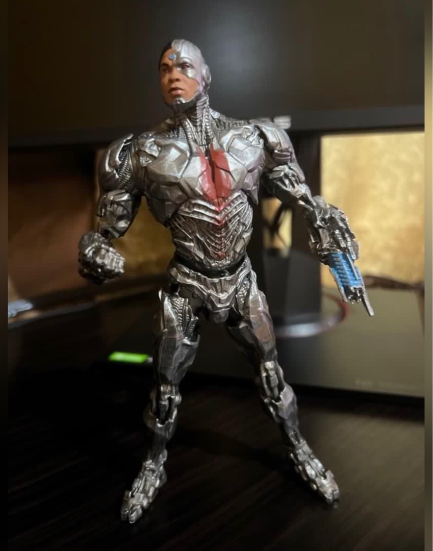Cyborg - McFarlane Justice League, Hobbies & Toys, Toys & Games on ...