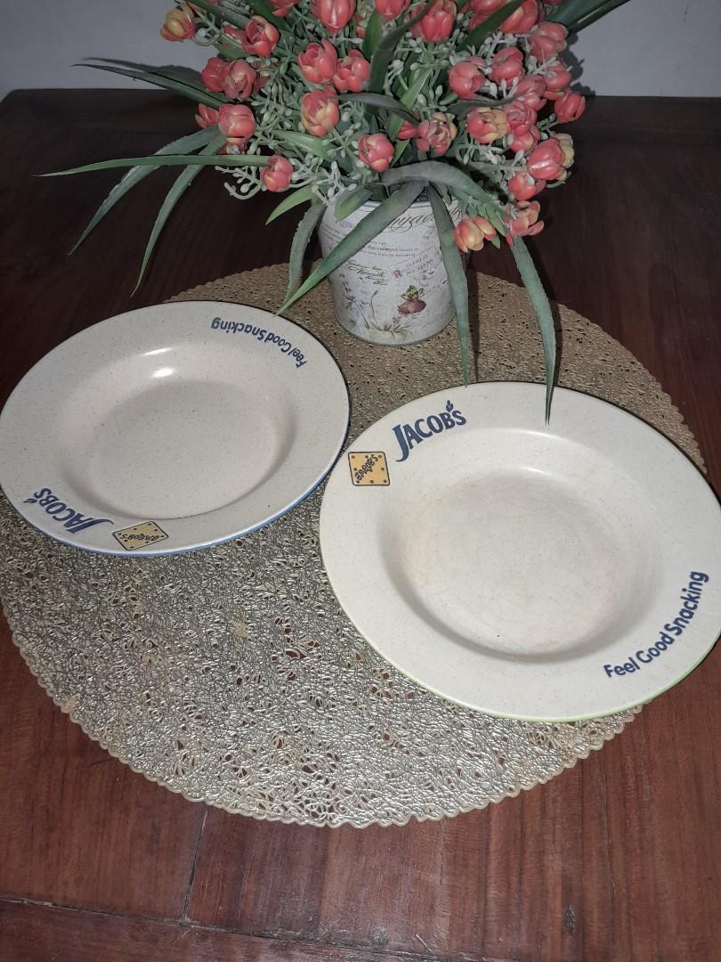 Deep Plates Jacob, Furniture & Home Living, Kitchenware & Tableware ...