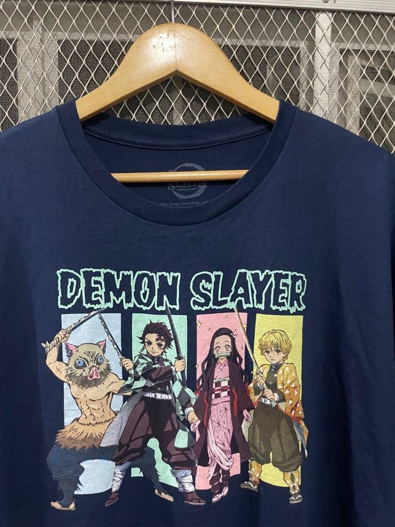 Demon slayer tee, Men's Fashion, Tops & Sets, Tshirts & Polo Shirts on ...
