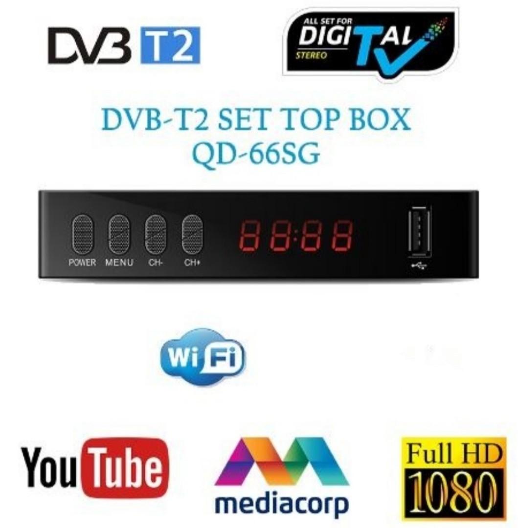 Digital TV box set, TV & Home Appliances, TV & Entertainment, Media ...
