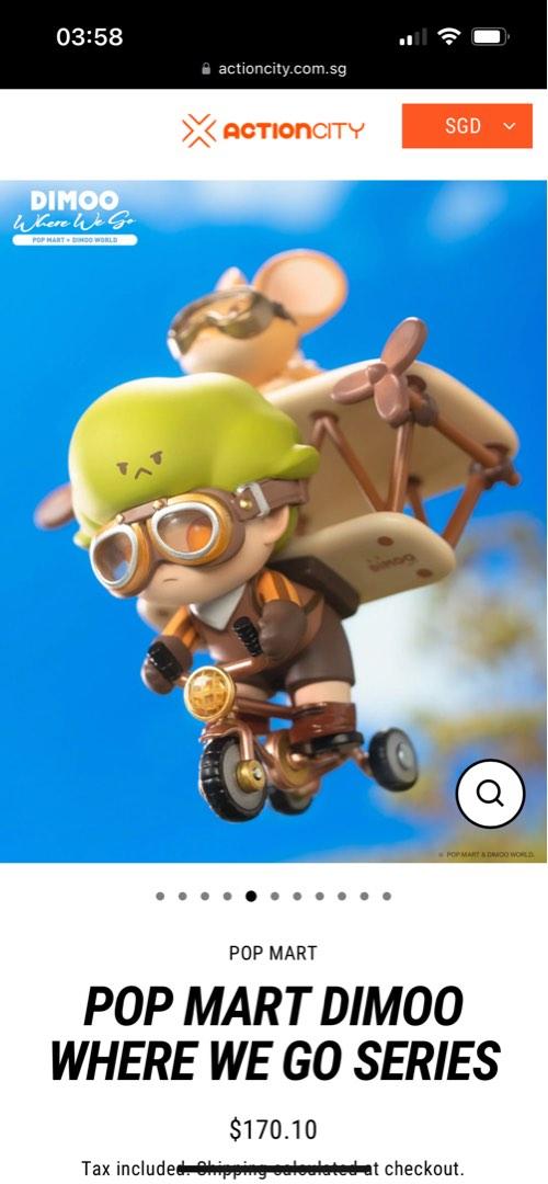 Dimoo Where We Go series dream glider, Hobbies & Toys, Toys & Games on ...