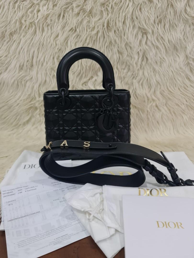 Dior all matte diamond shape patent like new....complete invoice maret ...