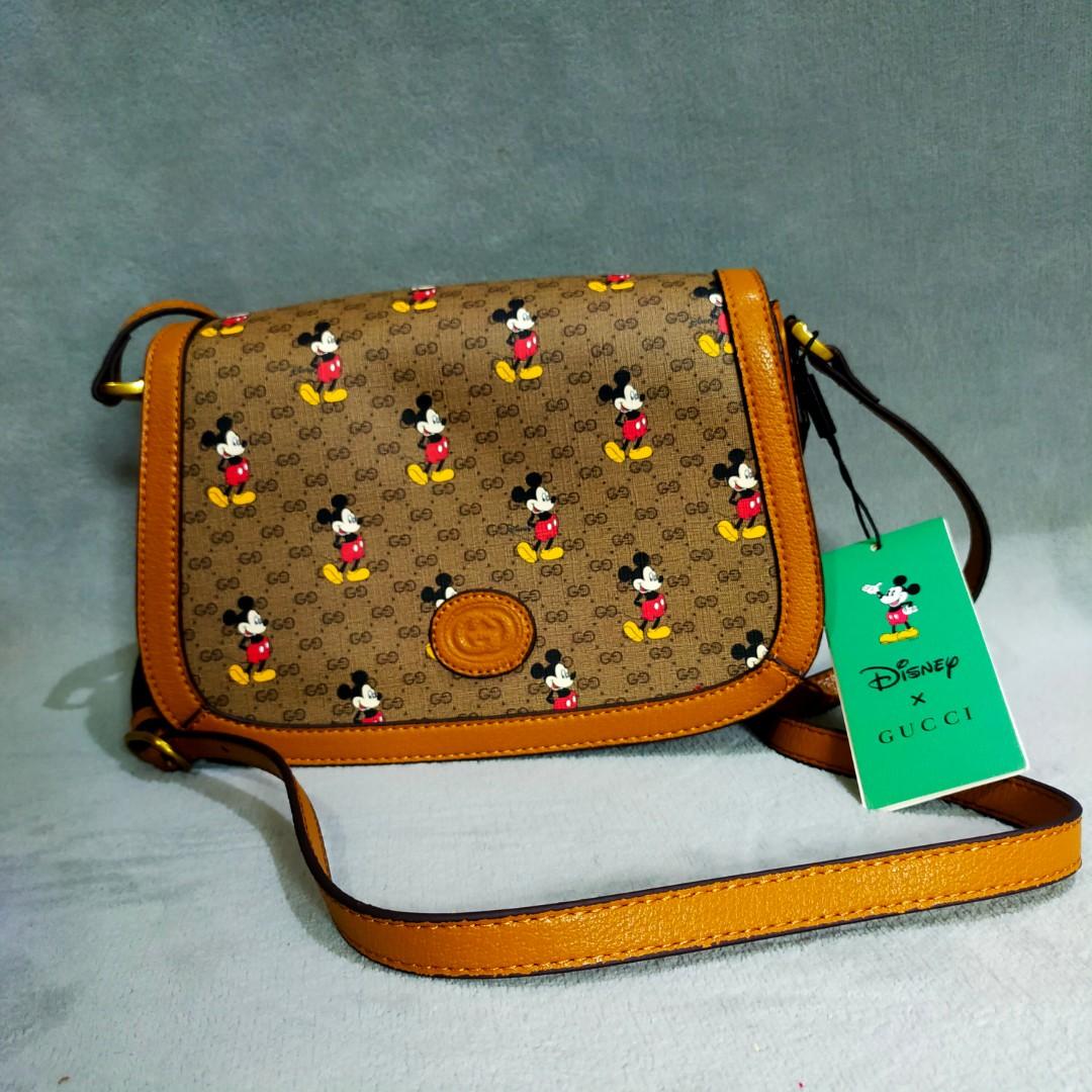 Disney x Gucci Mickey Mouse Sling Bag, Women's Fashion, Bags & Wallets ...