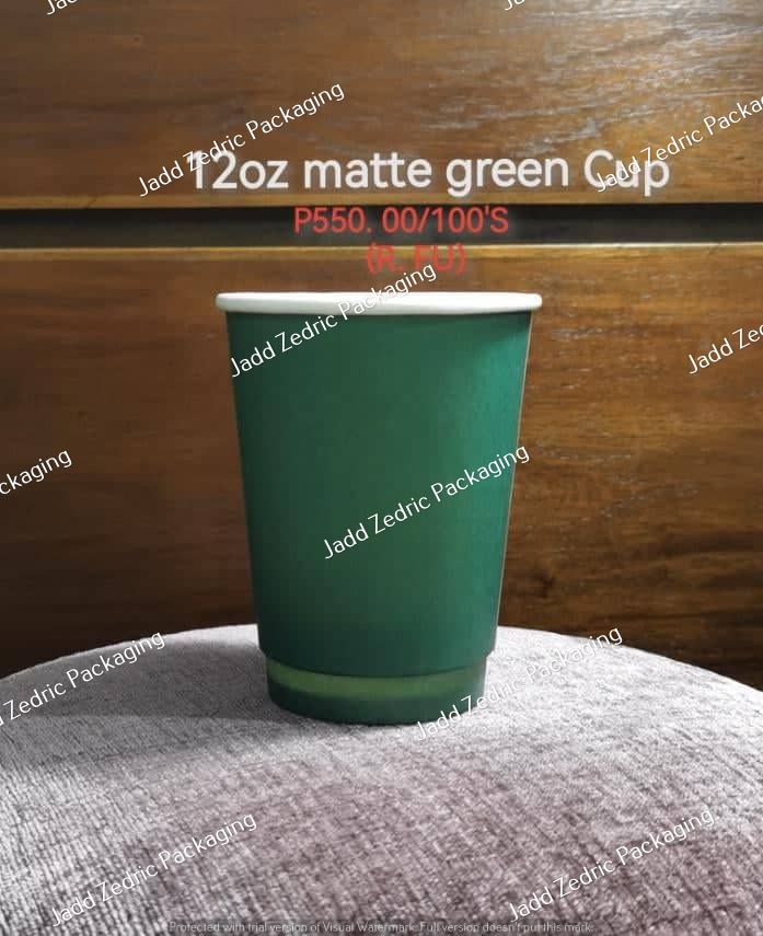 DOUBLE WALL 12OZ MATTE CUP, Food & Drinks, Other Food & Drinks on Carousell