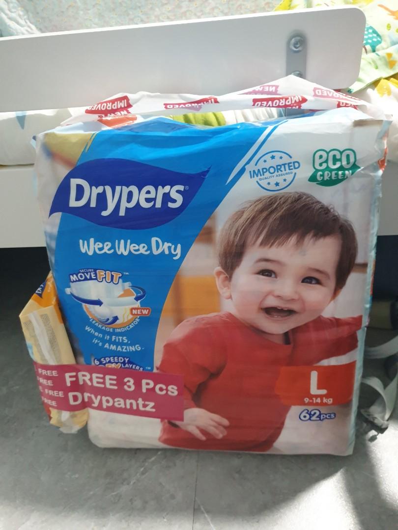 Drypers tape, Babies & Kids, Bathing & Changing, Diapers & Baby Wipes ...