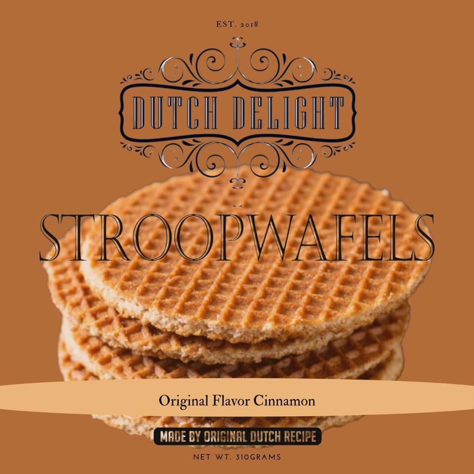 Dutch Delight Stroopwafels Cinnamon Single Pack, 40 grams/Made by ...
