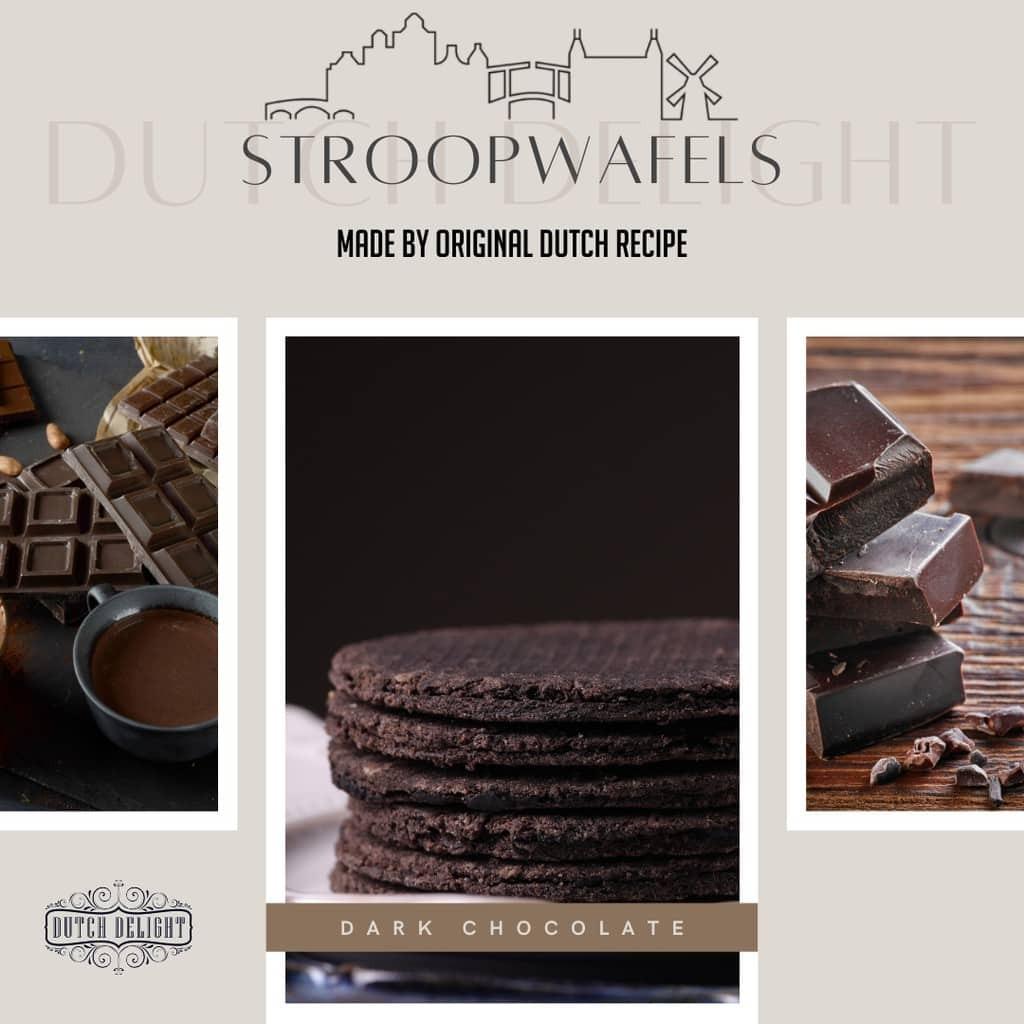 Dutch Delight Stroopwafels Mini Pack of 6, 20 grams/Made by Authentic ...