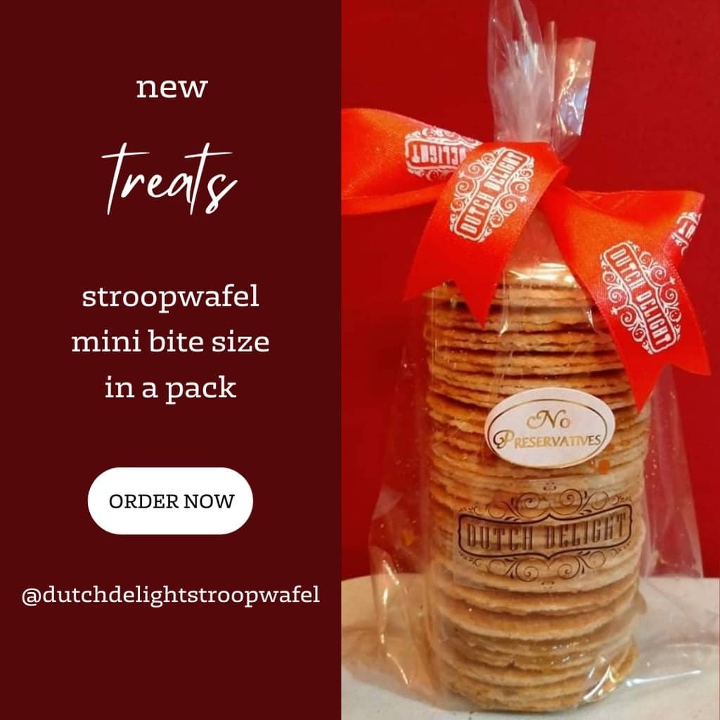 Dutch Delight Stroopwafels Mini Pack of 24, 20 grams/Made by Authentic ...