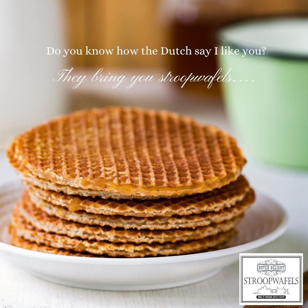 Dutch Delight Stroopwafels Pack of 6, 40 grams/Made by Authentic Dutch ...