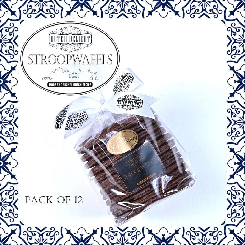 Dutch Delight Stroopwafels Pack of 12, 40 grams/Made by Authentic Dutch ...