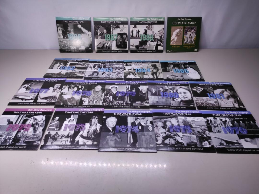 DVD The Daily Telegraph promotional DVD That was the year 1972 - 1988 ...