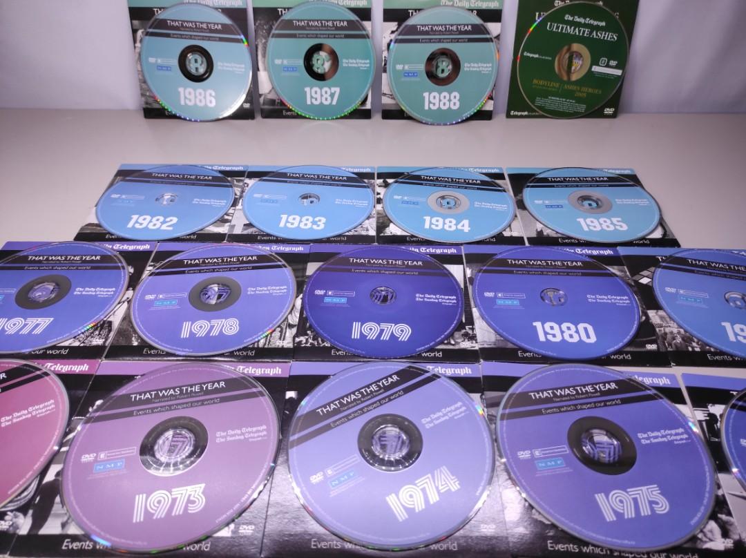 DVD The Daily Telegraph promotional DVD That was the year 1972 - 1988 ...