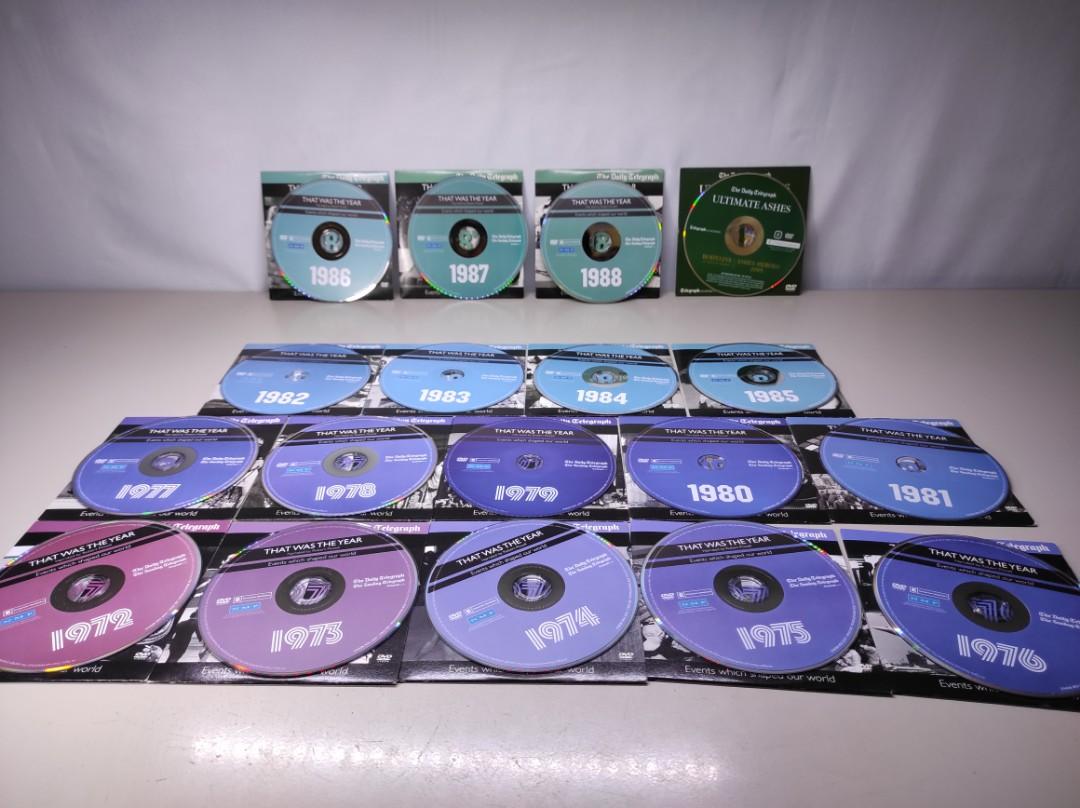 DVD The Daily Telegraph promotional DVD That was the year 1972 - 1988 ...