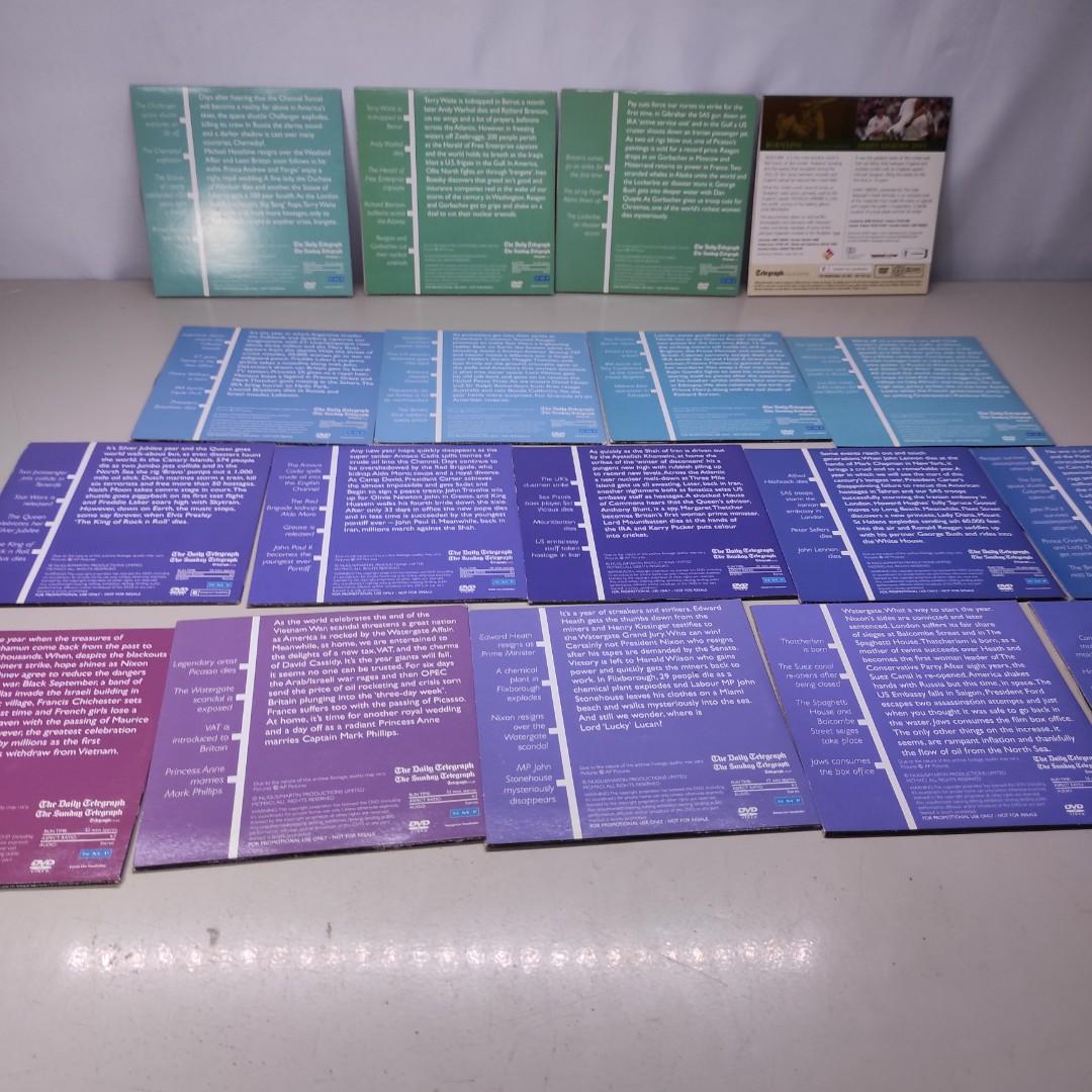 DVD The Daily Telegraph promotional DVD That was the year 1972 - 1988 ...